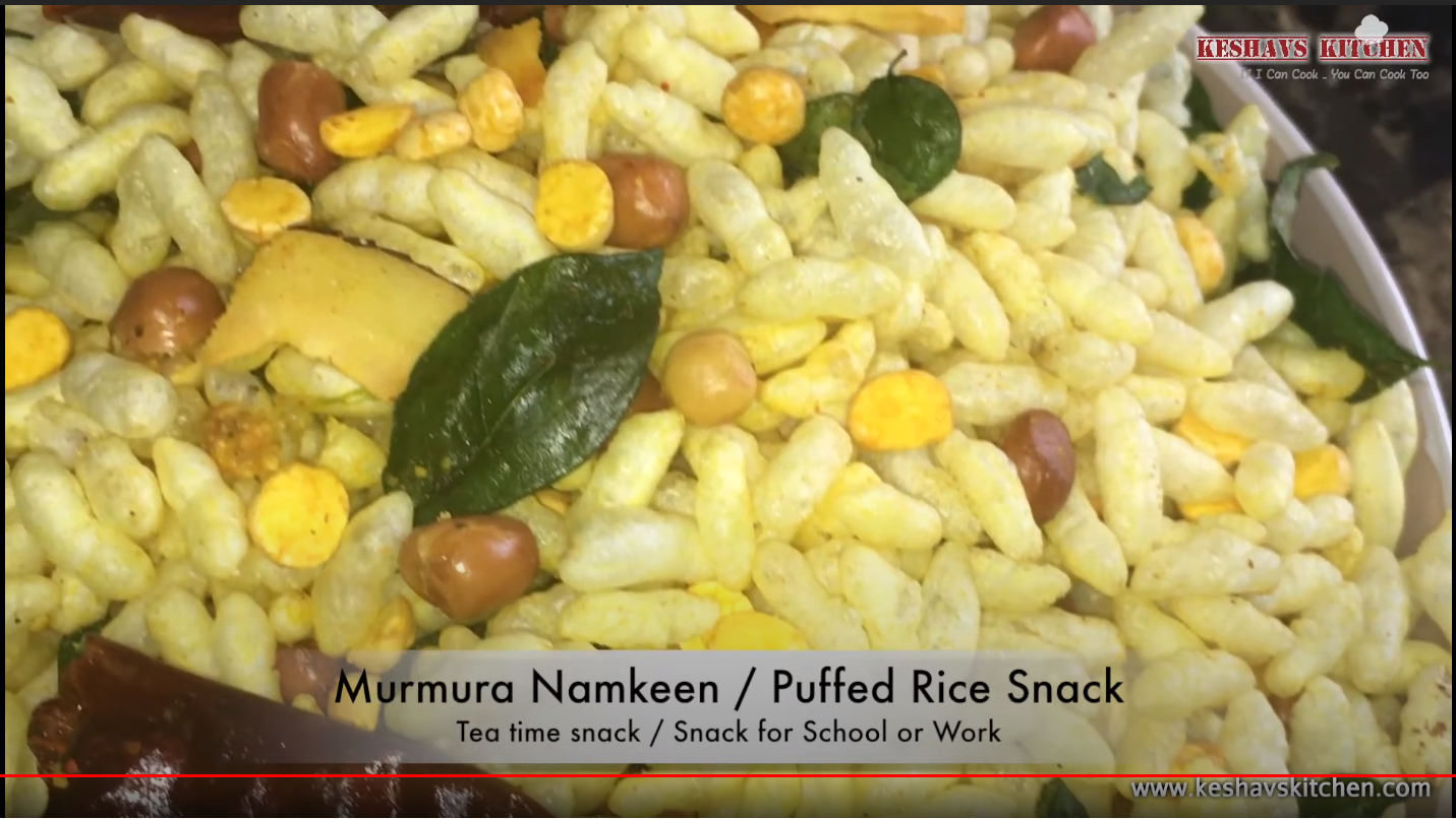 Puffed Rice Snack – Keshavs Kitchen